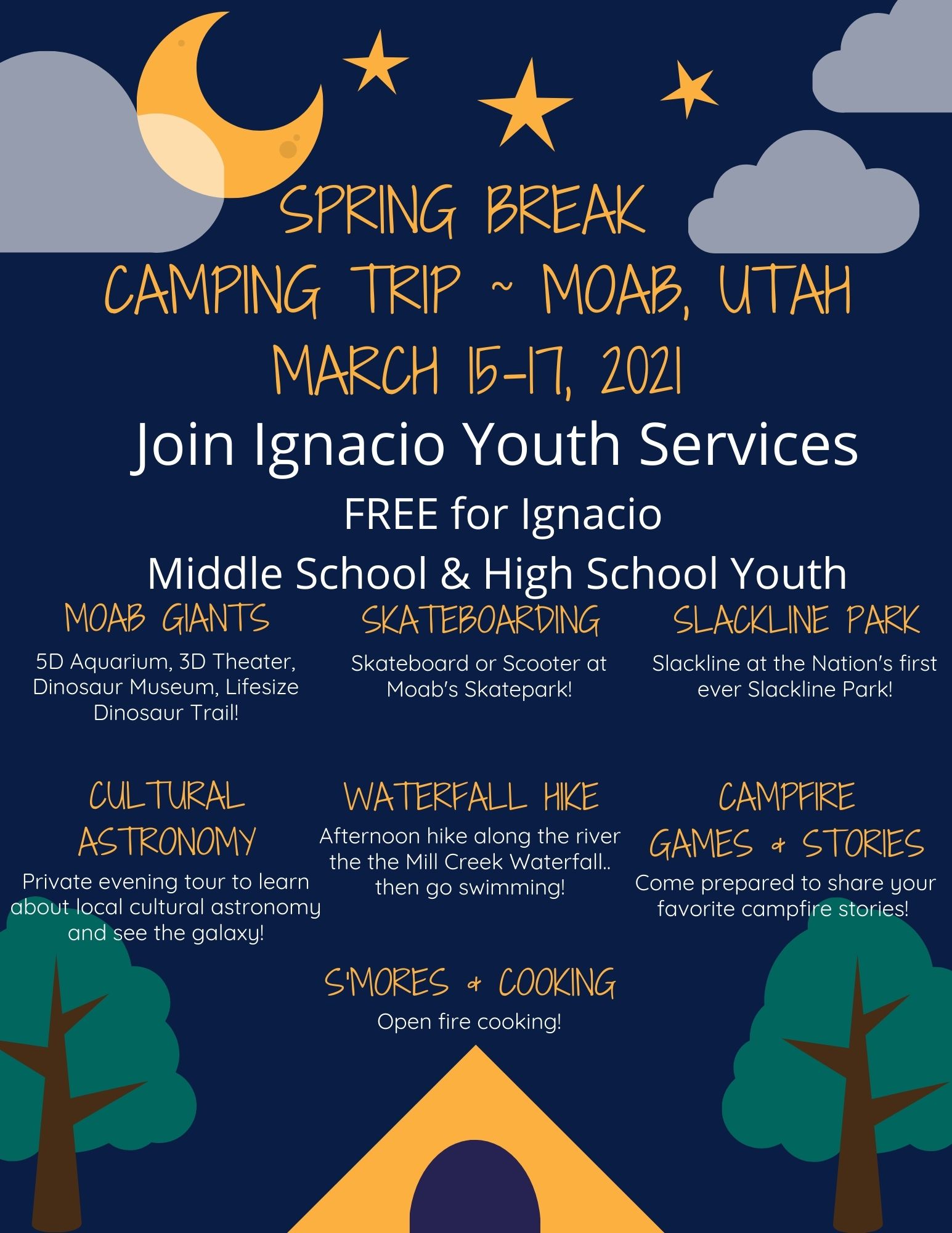 Ignacio Youth Services Spring Break Moab Trip - Southern Colorado ...
